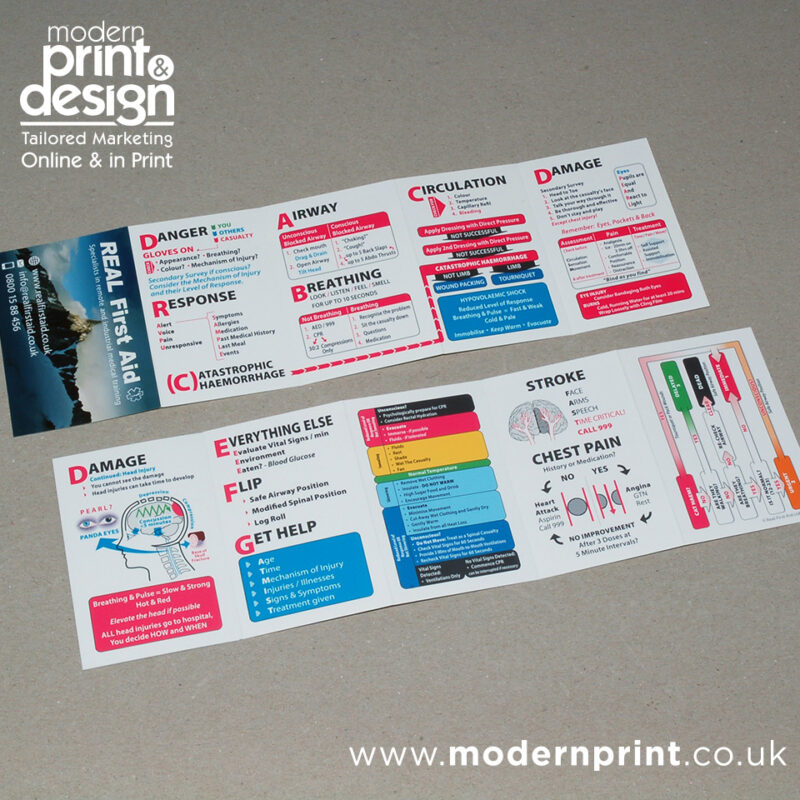 Plastic Leaflet Printers in Pembrokeshire - Call 01646 682676 today